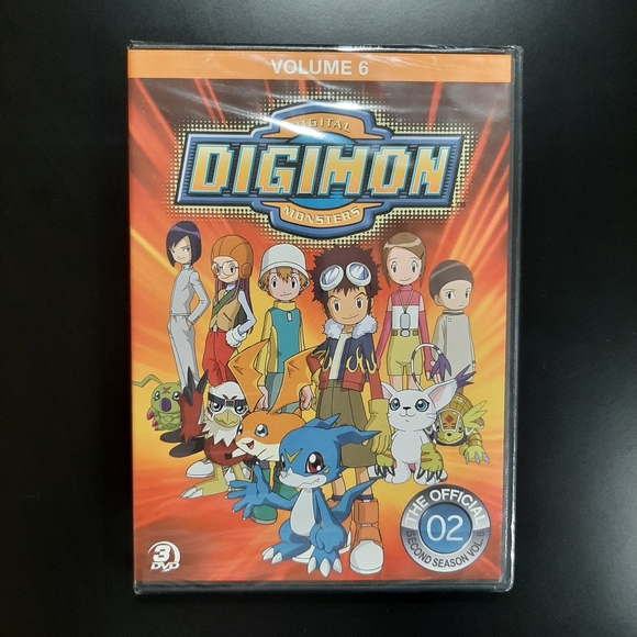 Media | Digimon Digital Monsters 3disc Dvd Set Official Season 2 Volume 6 New Sealed | Poshmark